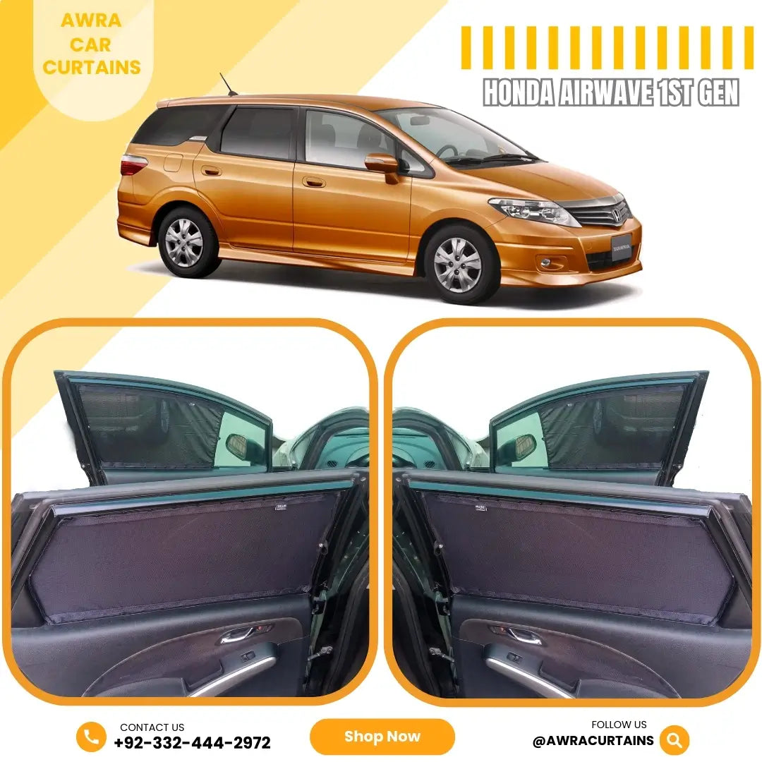 Honda Airwave Gen1 (2006 - 2010) Curtains – cartains