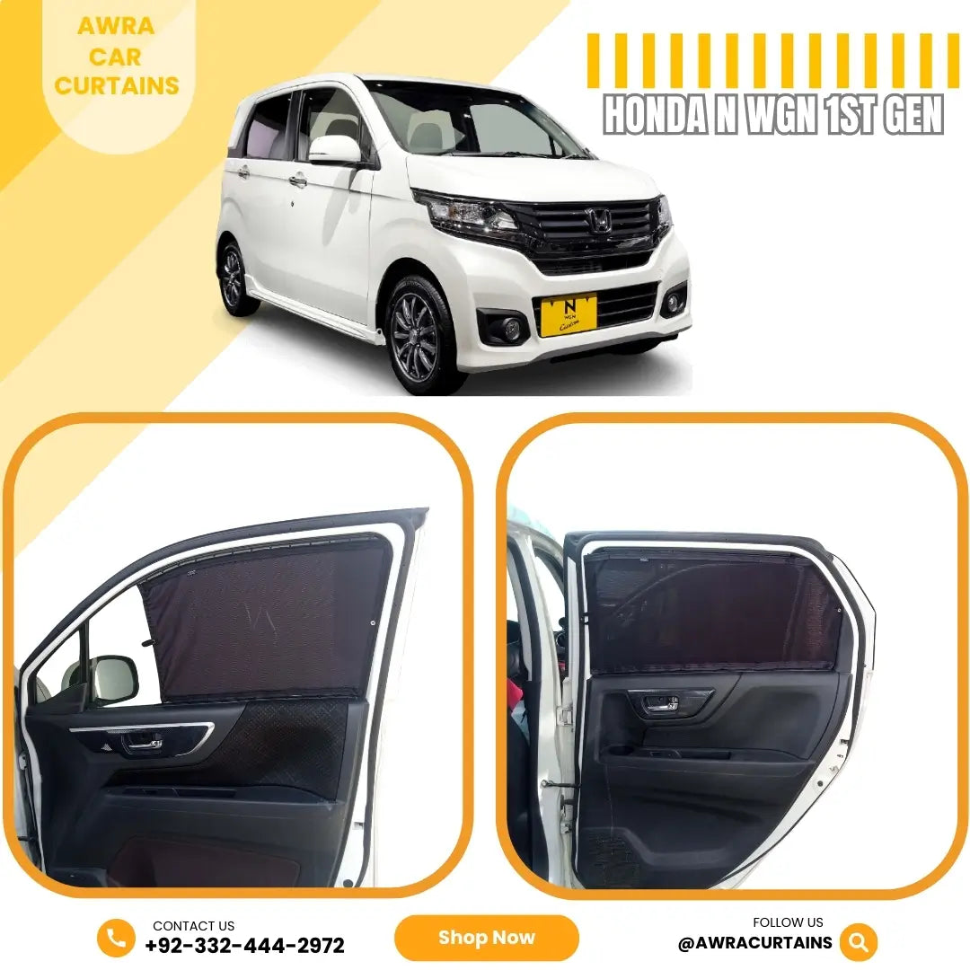 Honda N WGN Gen1 (2013 - 2019) Curtains – cartains