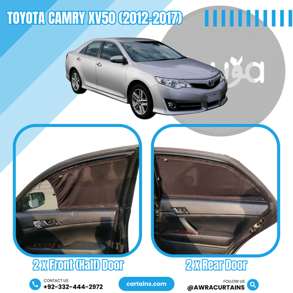 Toyota Camry XV50 (2012 - 2017) Curtains – cartains