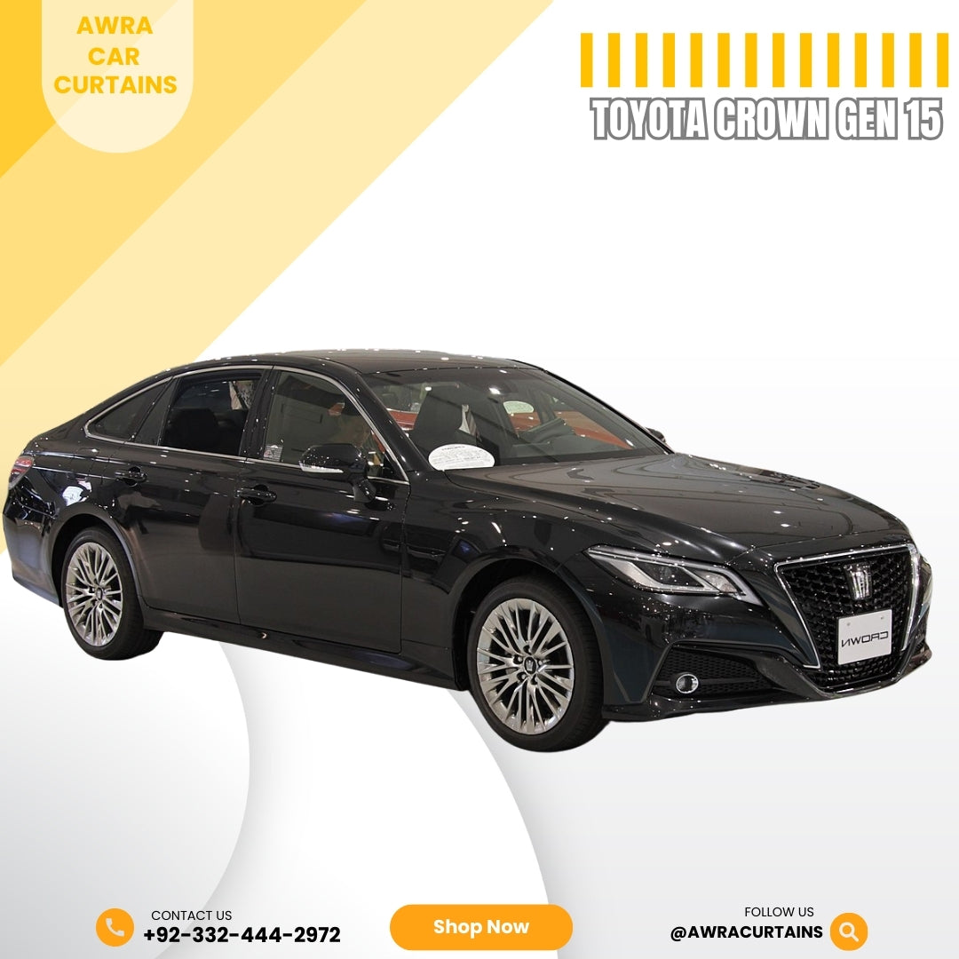 Toyota Crown Gen15 (2018 - 2022) Curtains – cartains
