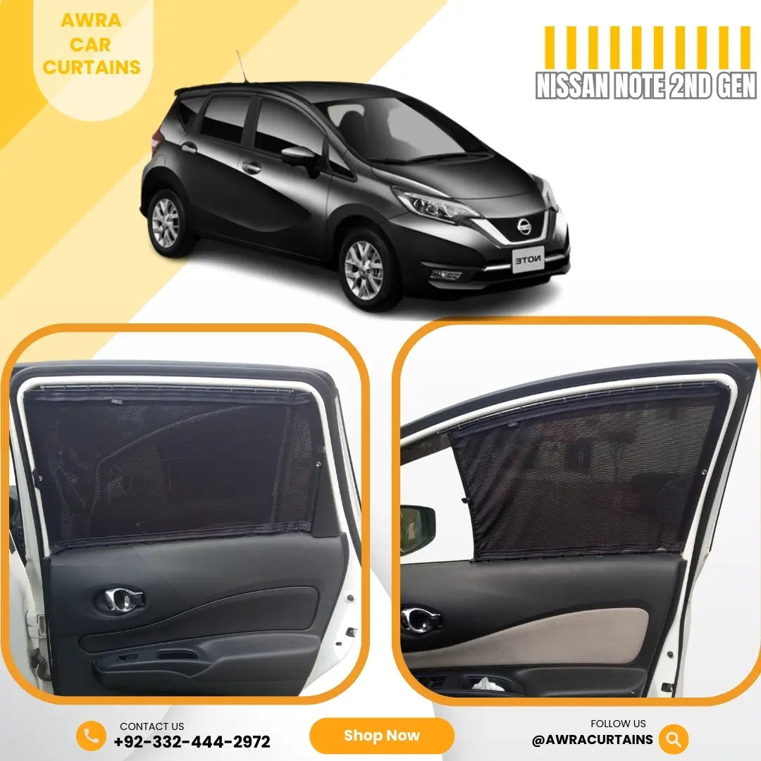 Nissan Note Gen2 (2012 - 2020) Curtains – cartains