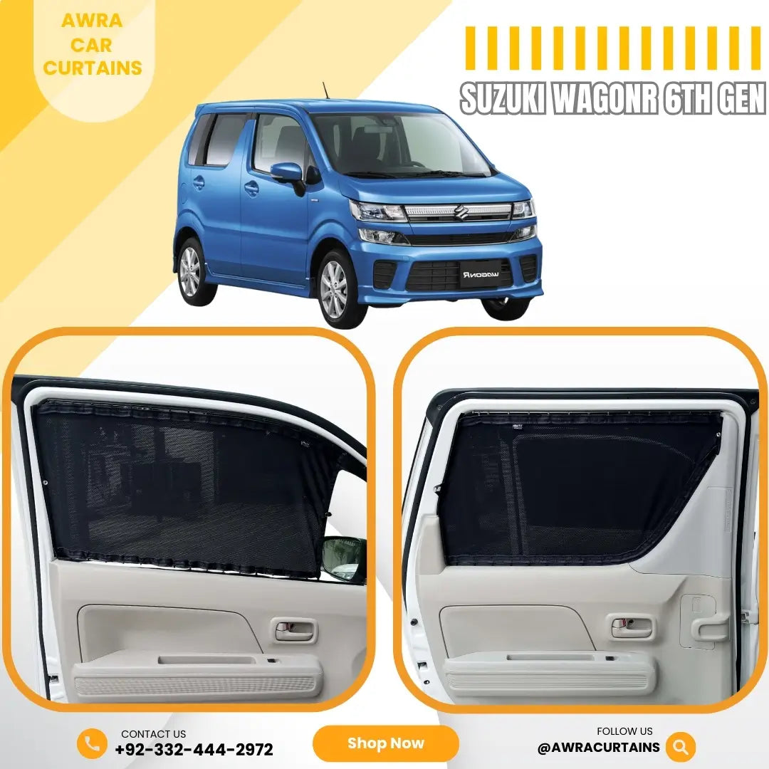 Suzuki Wagonr 6th Gen. (2017 - 2023) Curtains – cartains