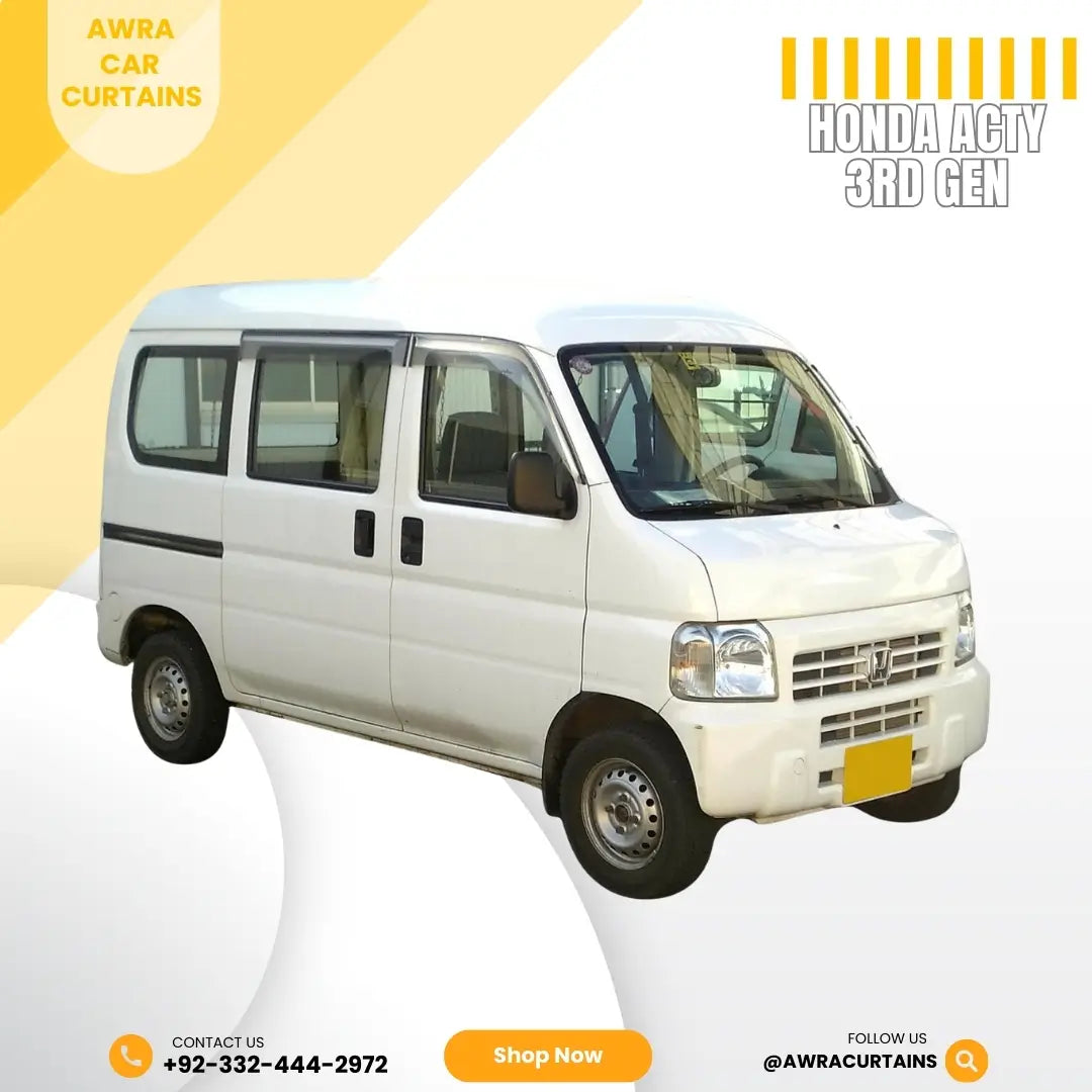 Honda Acty Van 3rd Gen. (1999 - 2009) Curtains – cartains