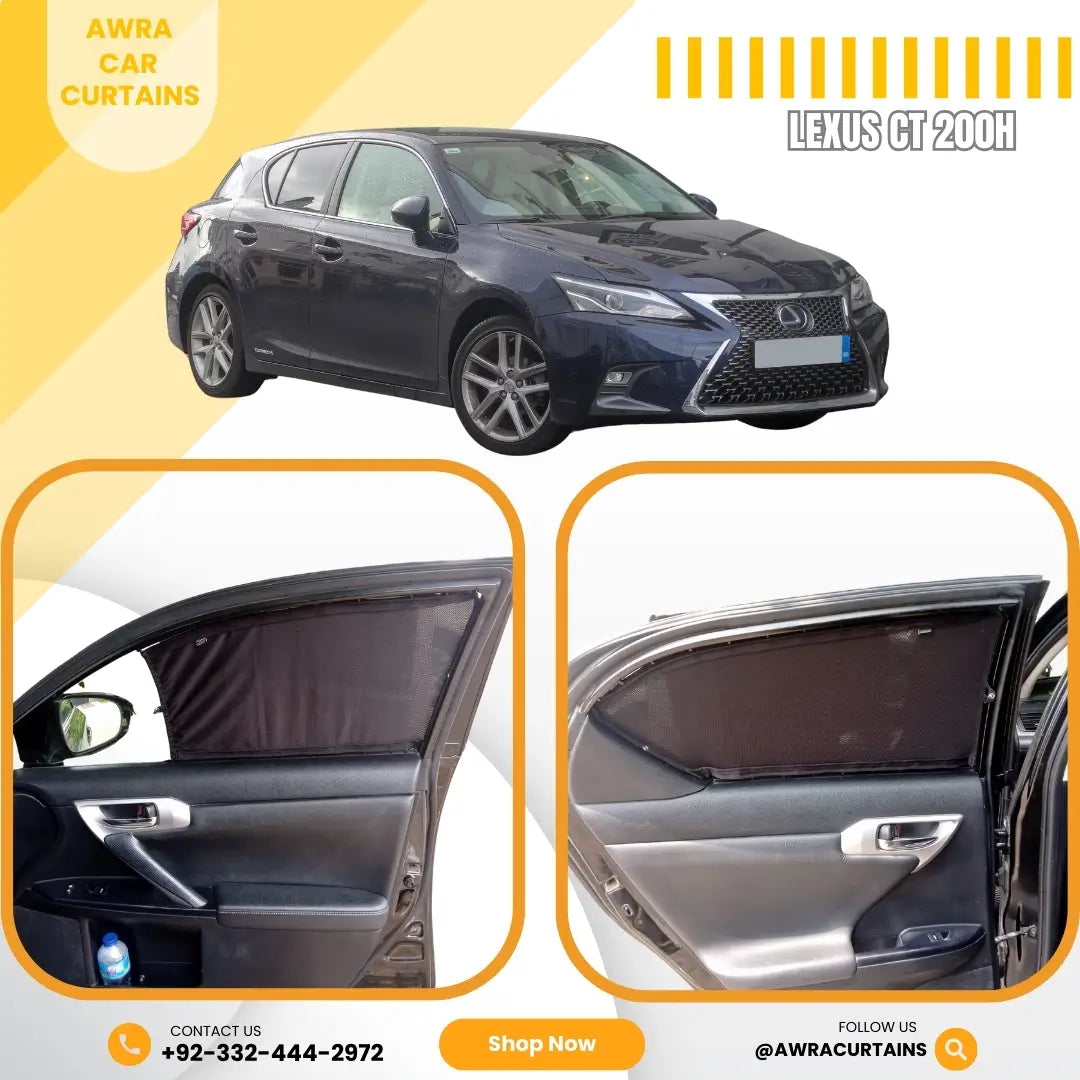 Lexus CT 200H (2011 - 2022) Curtains – cartains